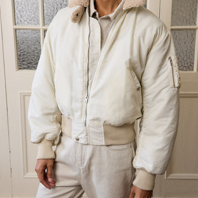 Retro21 R21 3M新雪丽厚款短版型双拉链B-15棉服夹克