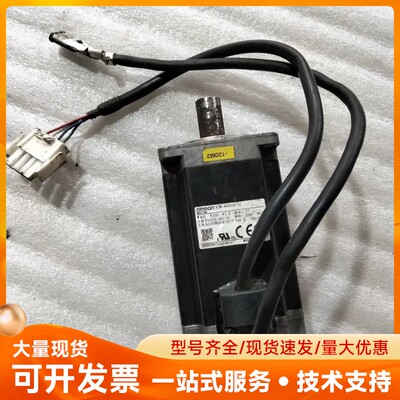 R7M-A40030-S1 欧姆龙400w伺服电机，二手拆机