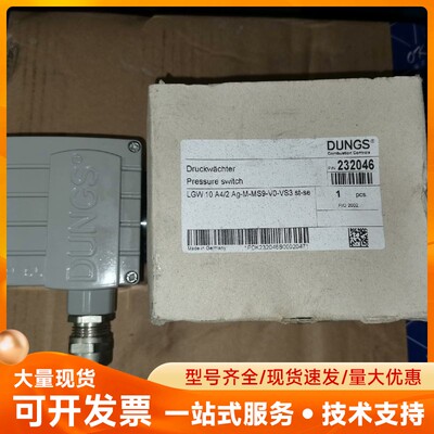 DUNGS冬斯压力开关LGW10A4/2，全新两只，顺丰到付