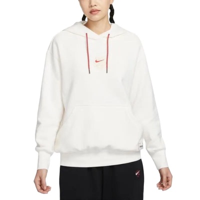 Nike Sportswear 舒适连帽套头宽松卫衣女款 HV8461-133
