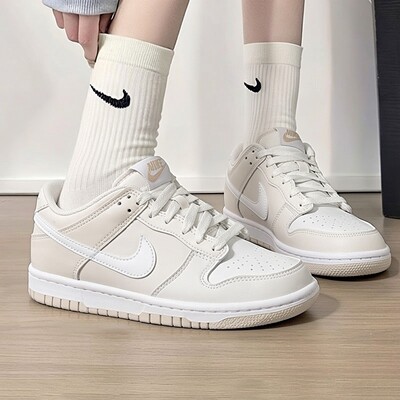 NIKE耐克板鞋女鞋26夏季新款Dunk Low休闲鞋大童运动鞋IU7766-016