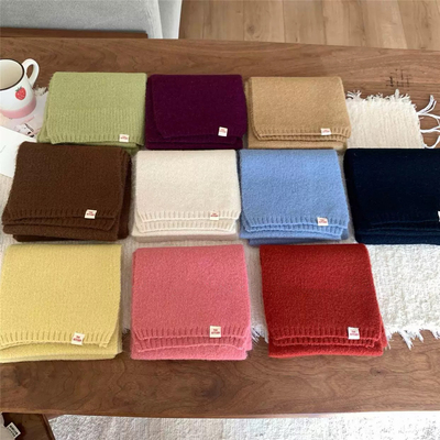 冬季韩国女暖糯加厚围巾