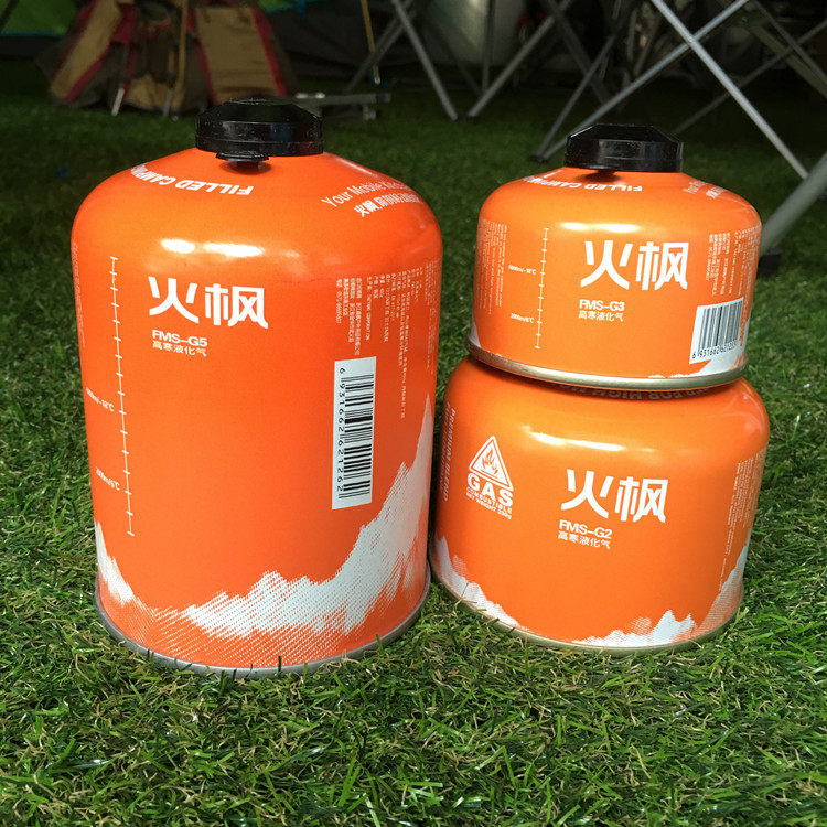 火枫户外气罐高山露营丙烷便携高原液化气卡式炉瓦斯煤气瓶防爆小