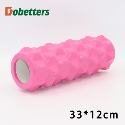 厂家33*12cm新款空心浮点瑜伽柱普拉提柱平衡棒泡沫轴按棒