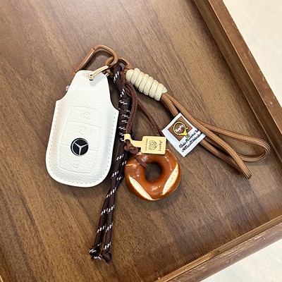 奔驰E300L钥匙套C260L/C200L/E260L/EQE/S450L/S400L/GLC包壳扣