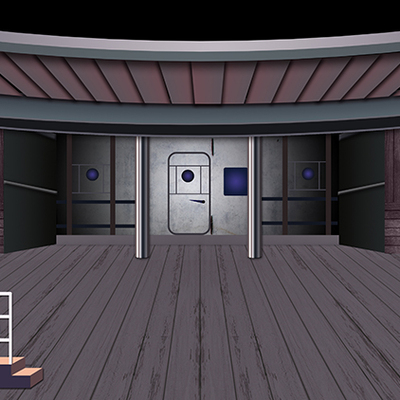 高清LED大屏幕舞台背景泰坦尼克号轮船船舱内室大厅虚拟静态图片