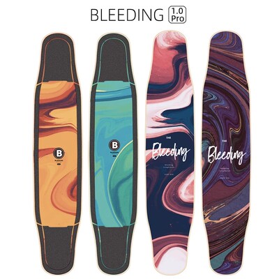 Bleeding长板专业板 初学者水星女生喵妖青少年成人星宿 四轮滑板