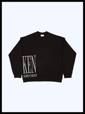 BROKENSWORD圆领简约美式卫衣