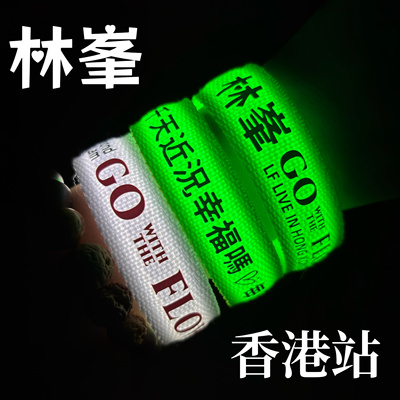 2025林峯定制应援发光手环香港站演唱会粉丝助威道具灯牌物料周边