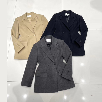 加棉收腰短款外套时尚百搭西装