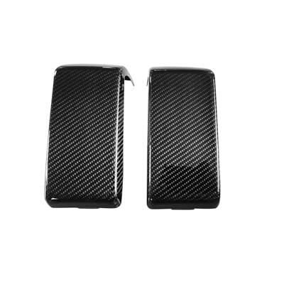 适用新款奔驰G500大GG63W464巴博斯brabus碳纤维前杠装饰盖板配件