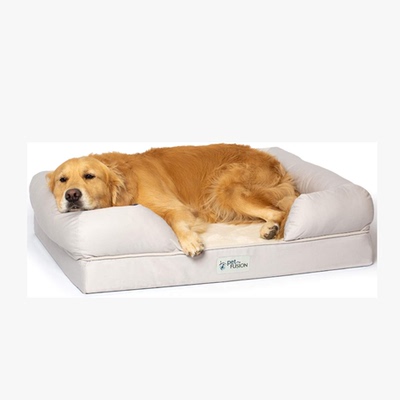 美国代购PetFusion Ultimate Dog Bed 矫形记忆海绵可清洗狗狗床