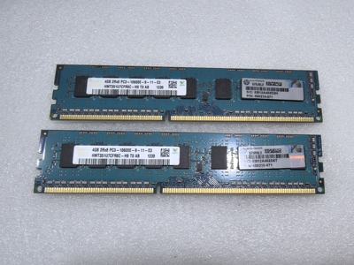 HP 4GB 2R*8 PC3-10600E 500210-071 HY DDR3 1333 3代 纯ECC内存