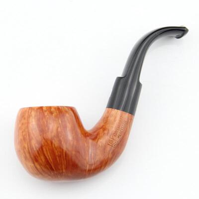 意大利卡斯特罗烟斗Castello KK级石楠木手工斗马鞍嘴弯斗浅色