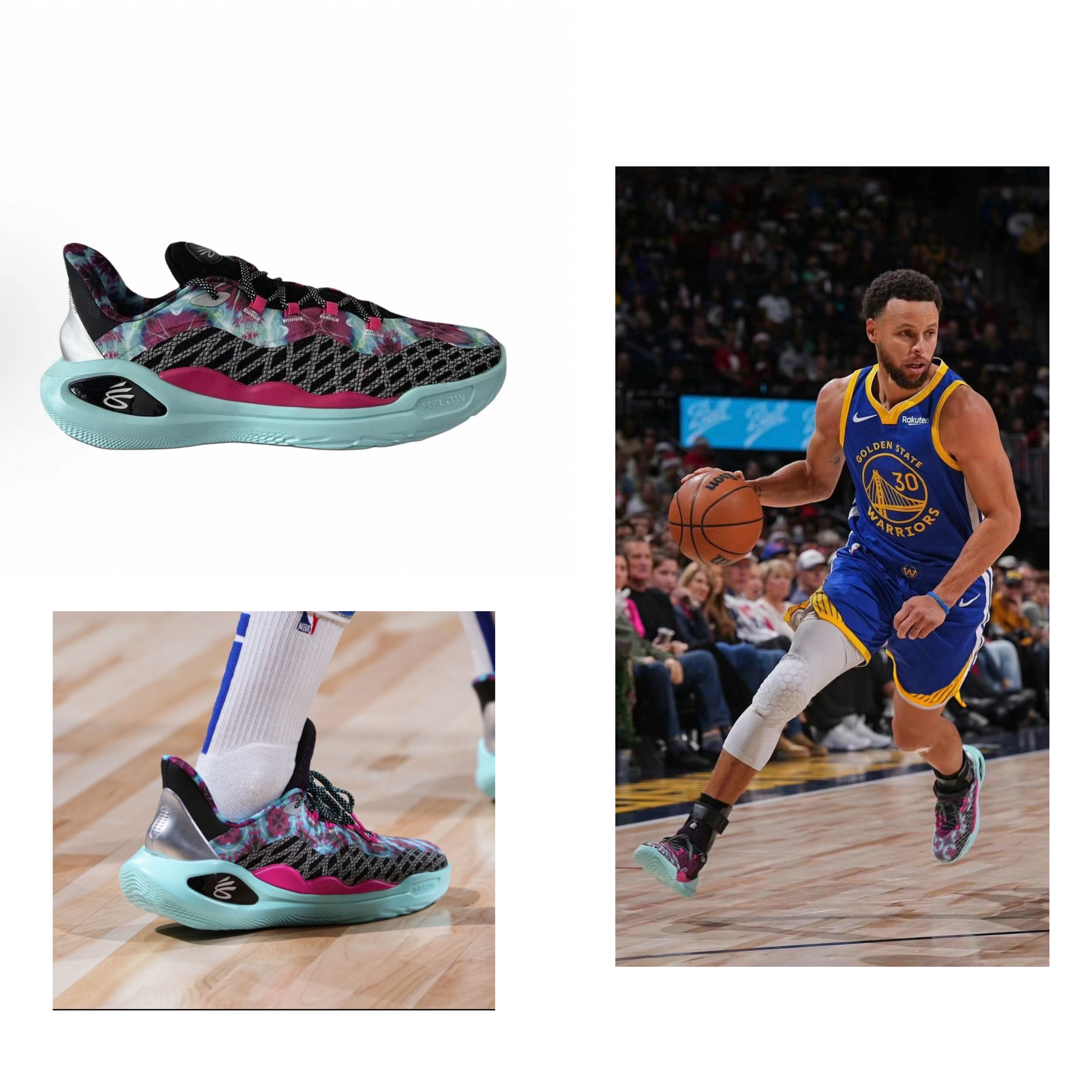 安德玛UA Curry Flow 11 'Wardell Mode' PE 篮球鞋3028576-001