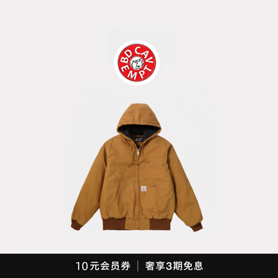 [5折现货]bd cavempt秋冬美式复古加厚帆布J140夹克棉服工装外套