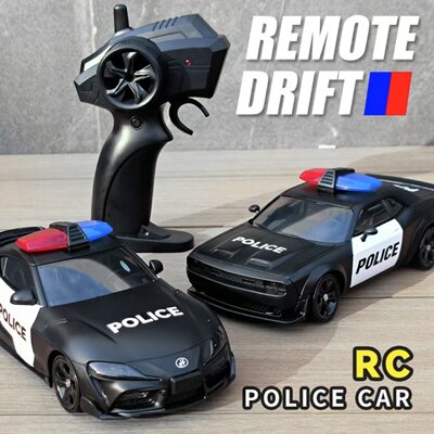 RC遥控车漂移车1:24外贸品质AE86竞速四驱GTR丰田道奇高速遥控车