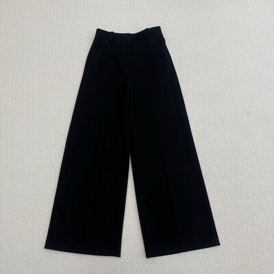 Th同款 2025秋冬新品女装 粘纤混纺宽松阔腿长裤 P0826220