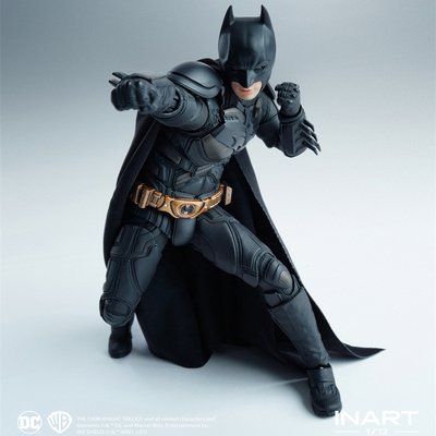现货 INART QS 1/12 蝙蝠侠 黑暗骑士崛起 贝尔 6寸 可动人偶