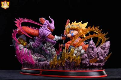 【现货】Dynamic 超三悟空 vs 邪念波 限量手办雕像