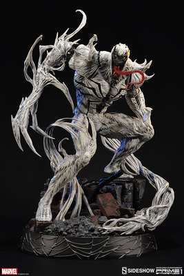 【现货】Sideshow X P1S 26寸漫威蜘蛛侠 反毒液 血清 限量GK雕像