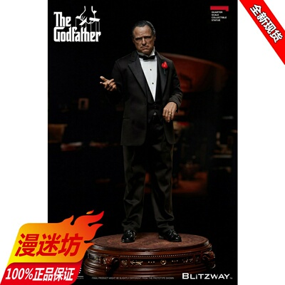 【现货】Blitzway 1972 教父 维托 科莱昂 1/4 GK雕像【漫迷坊】
