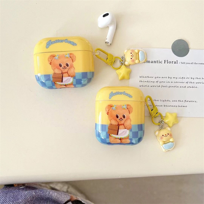 AirPods系列可爱黄油小熊手提袋