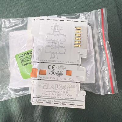 EL4034 BECKHOFF 4路模拟量输模块 工控自动化模块议价维修