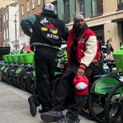 Davidの新款FW25 Varsity Jacket 米奇图案夹克外套男女同款