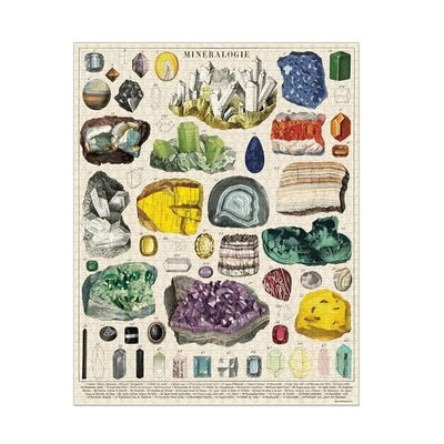 拼图1000片矿物学图鉴