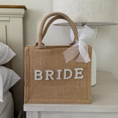 Bridal Shower Gift Bag新娘蜜月沙滩手提包婚礼伴娘手袋新婚礼物