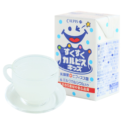 26.3到期现货日本进口CALPIS儿童宝宝可尔必思乳酸菌风味酸奶饮料