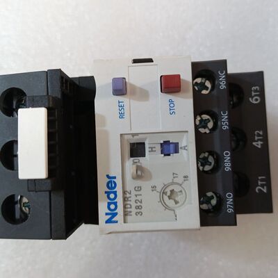 Nader NDR2-3821G热过载继电器底座 拆机
