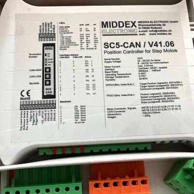 德国MIDDEX控制器SC5-CAN/V41.06 SC5-