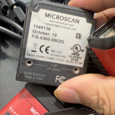 MICROSCAN二维码扫描器FIS?D6300-0002G实