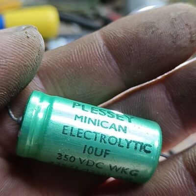 英国plessey副牌Tcc 350v10uf