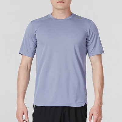 正品阿迪达斯D4T HR HIIT TEE男子运动健身跑步透气短袖T恤HZ7277