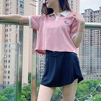 正品阿迪达斯MATCH SKIRT女子运动透气防走光网球半身裙HS1654