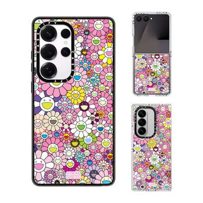 太阳花盛开粉CASETiFY三星手机壳