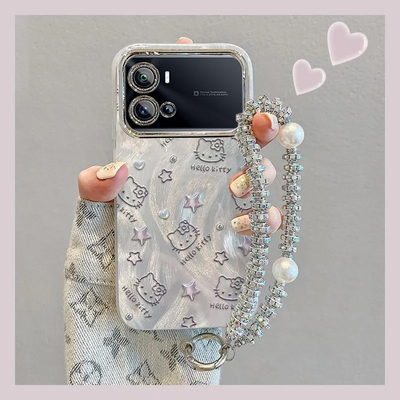 羽纱kt猫iQOO9手机壳V2171A情侣全包防摔硅胶高级男女可爱套外壳