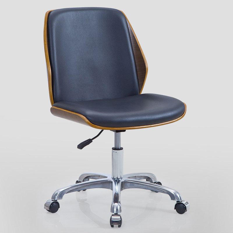 Buy solid wood office chair sub-computer chair without handrail nordic ...