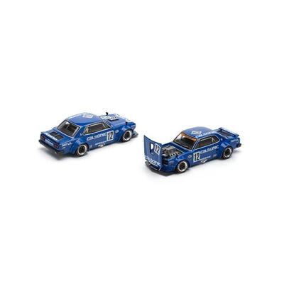 POPRACE 1:64 SKYLINE GT-R V8 DRIFT (HAKOSUKA)-CALSONIC 车模