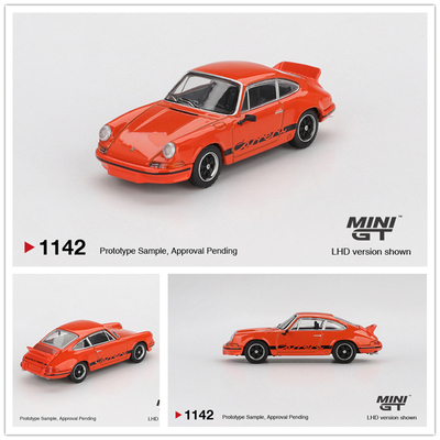 【预售】MINIGT 1:64 保时捷 Porsche 911 Carrera RS 2.7 橘/黑