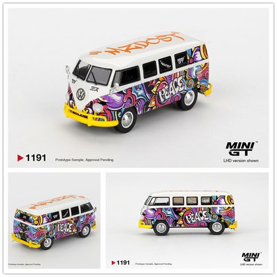MINIGT 1:64 1191号 大众 Volkswagen T1 Microbus Mizu Design
