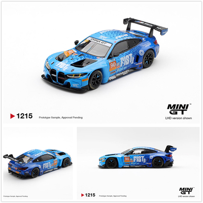 【预售】MINIGT 1:64 宝马 BMW M4 GT3 EVO #90 FISH Team 车模