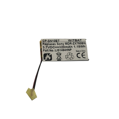 适用索尼MDR-10RBT耳机电池LIS1454HNP