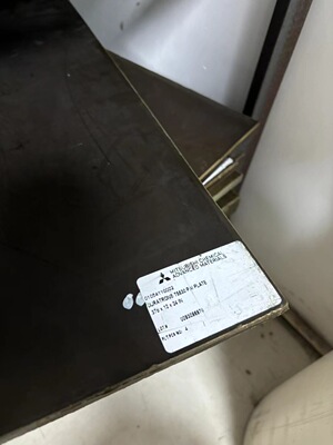 日本三菱Duratron T5530 T4203 蛋黄色夹层 黑色T7013定制PAI板棒