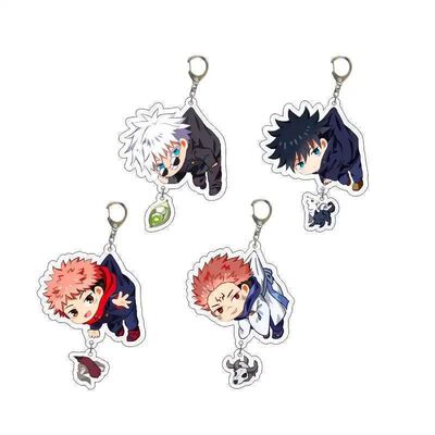 Jujutsu Kaisen Acrylic Keychain Satoru Gojo Geto Suguru Key