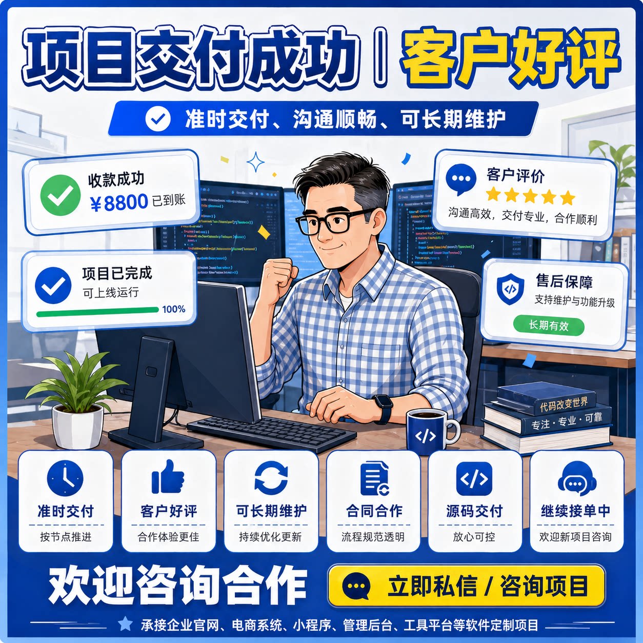 AI agent定制 / AI智能体定制/ Rag知识库，小程序软件等开发