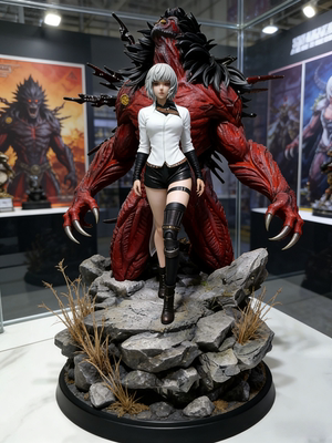 特价处理！灵笼白月魁手办【只发图中九款】动漫潮玩摆件生日礼物